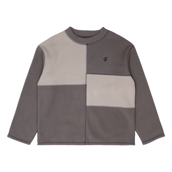 Sex Hippies Box Fleece Mock Neck Theory Skate Shop