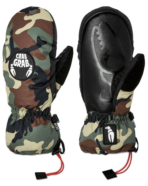 Crab Grab Clinch Mitten Classic Camo – Theory Skate Shop