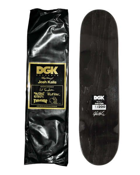 DGK Josh Kalis 30 Years Skateboard Deck – Theory Skate Shop