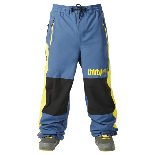 ThirtyTwo Men's Sweeper Pants Blue/Yellow – Theory Skate Shop